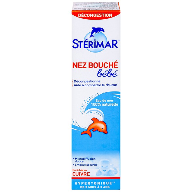 Dung dịch xịt mũi Sterimar Blocked Nose Baby – DƯỢC PHẨM ĐAN THANH